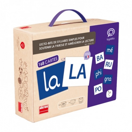 164 cartes avec des syllabes simples