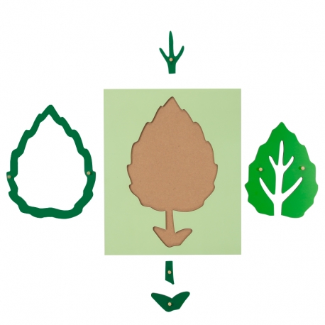 GRAND PUZZLE FEUILLE